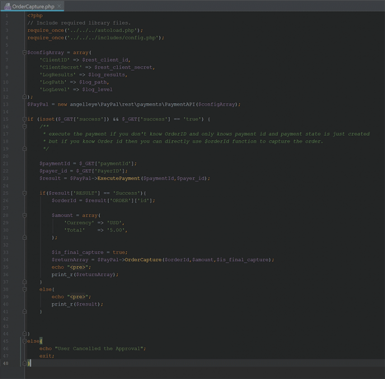 Paypal Sdk Php Laravel Codeigniter Yii Php Class Library 8926