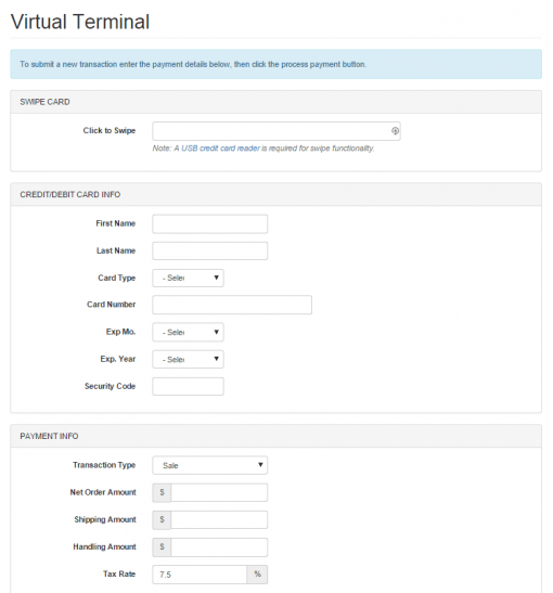 PayPal Virtual Terminal PHP Install Guide