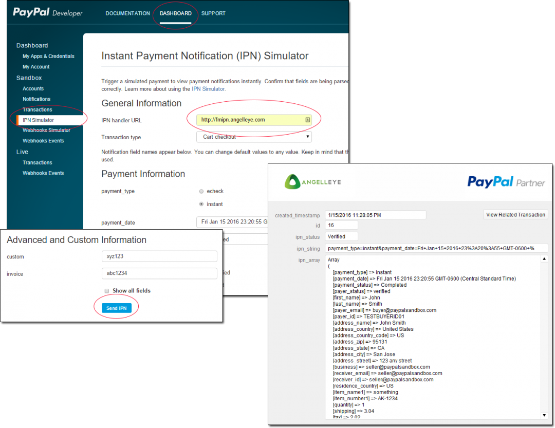 PayPal Notify FileMaker Install and Setup Guide - AngellEYE