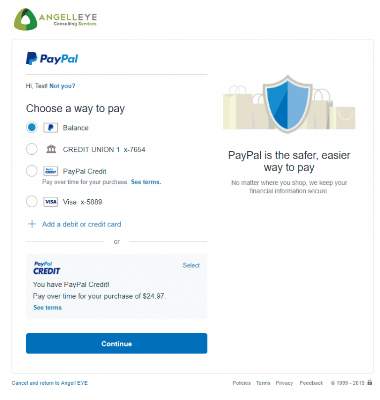 PayPal Express Checkout PHP SDK Billing Agreement Demo Kit - AngellEYE