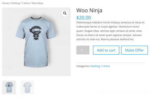 WooCommerce Offers | Make an Offer WooCommerce Plugin