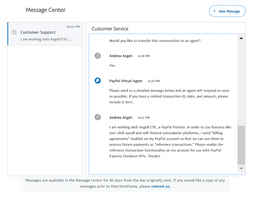 Enable PayPal Billing Agreements for Reference Transactions - AngellEYE