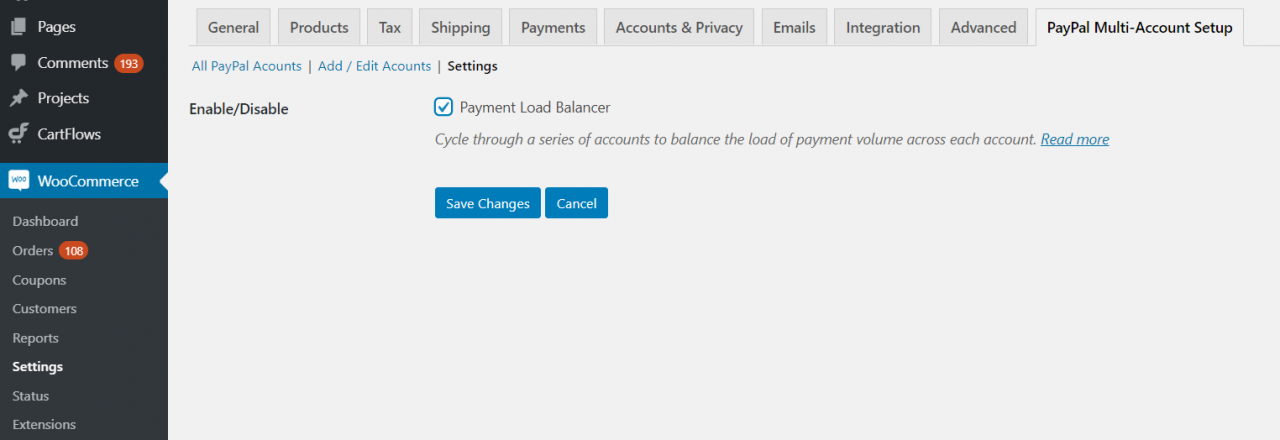 PayPal for WooCommerce Multi-Account Management Setup Guide - AngellEYE